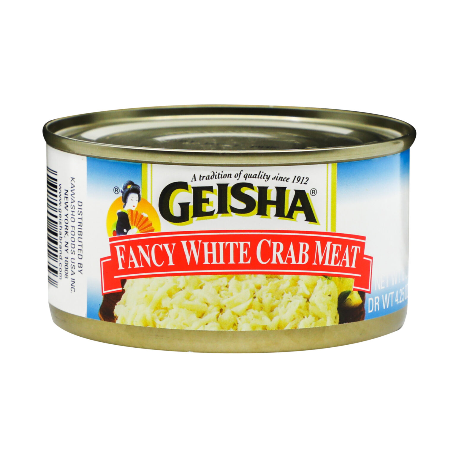 FANCY WHITE CRAB MEAT – Geisha Brand