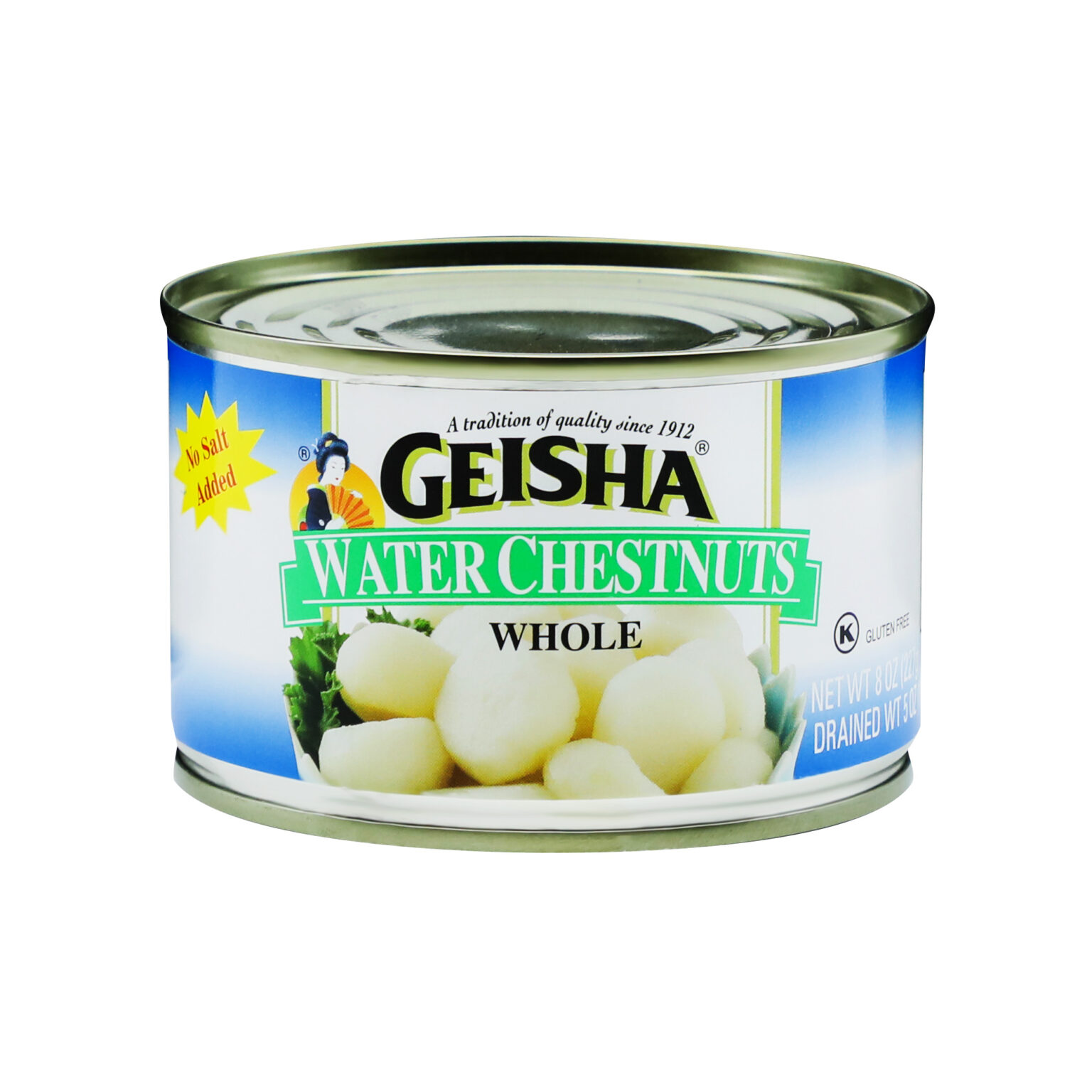 WATER CHESTNUTS WHOLE – Geisha Brand