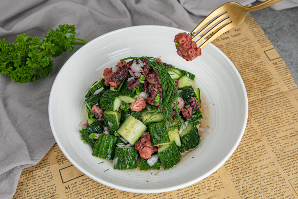 OCTOPUS MEDITERRANEAN SALAD – Geisha Brand