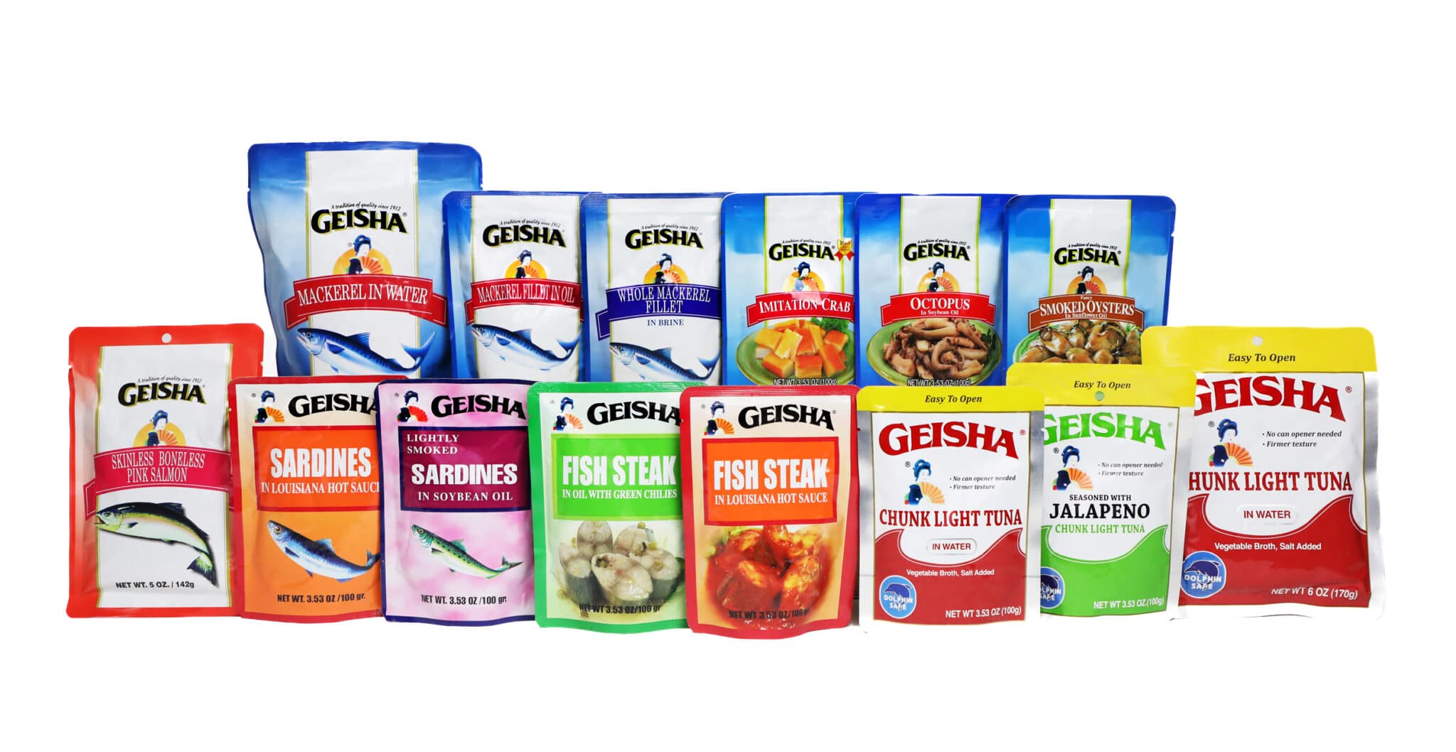 COMMISSARY ITEMS - Geisha Brand