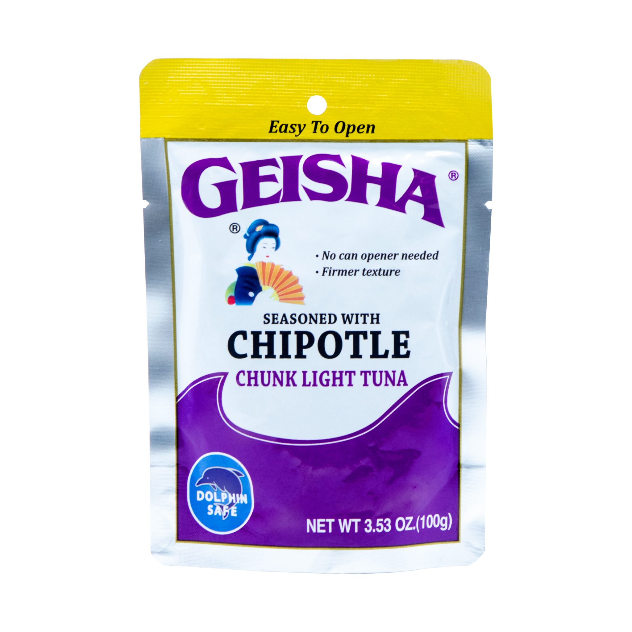 CHUNK LIGHT TUNA IN WATER WITH CHIPOTLE SAUCE – Geisha Brand