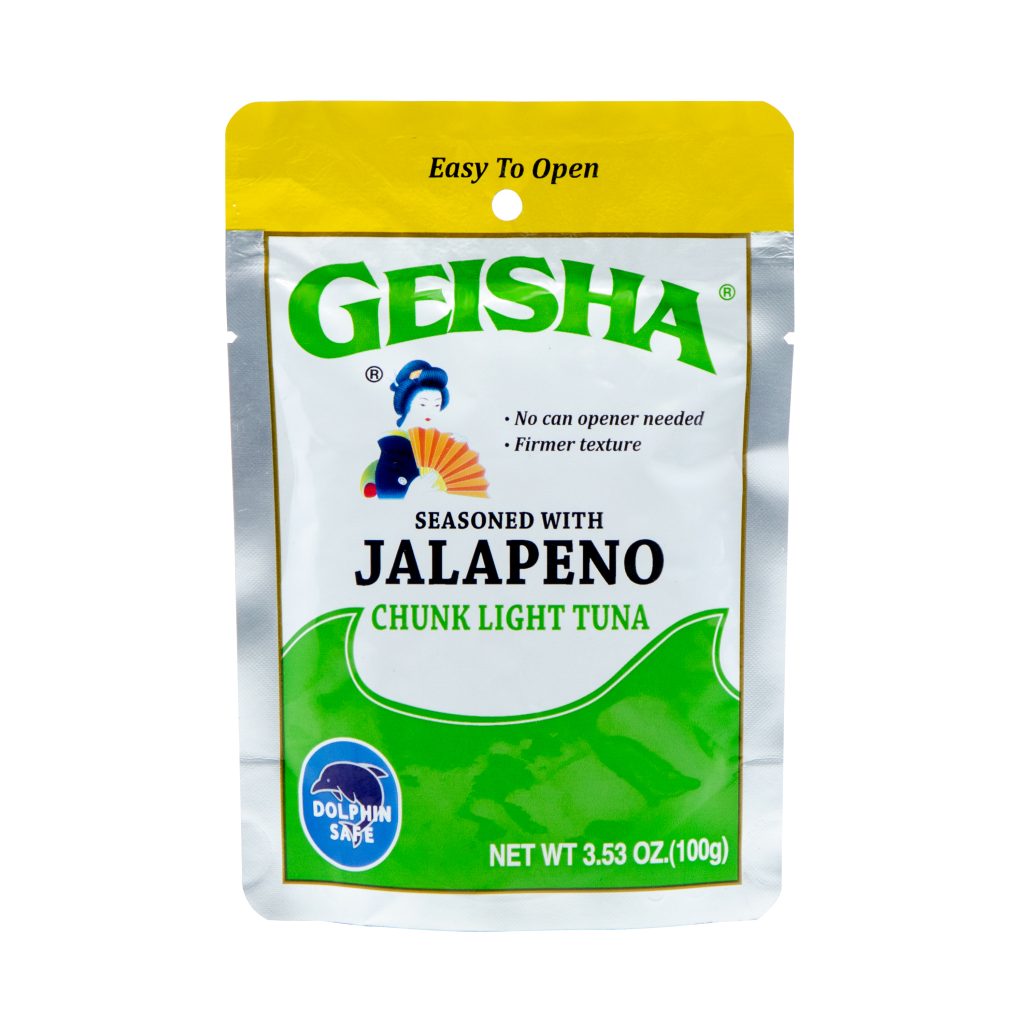 CHUNK LIGHT TUNA SEASONED WITH JALAPENO – Geisha Brand